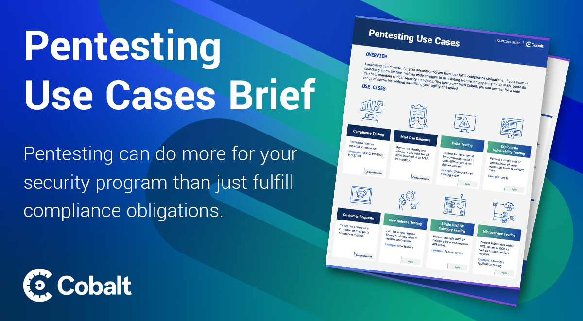 Resources: Rethinking Application Security | Cobalt